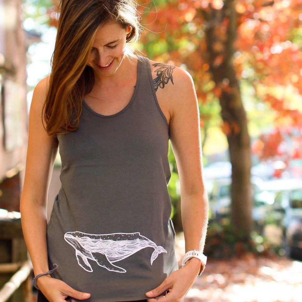 Women's Whale Tank Top – Red Umbrella Designs