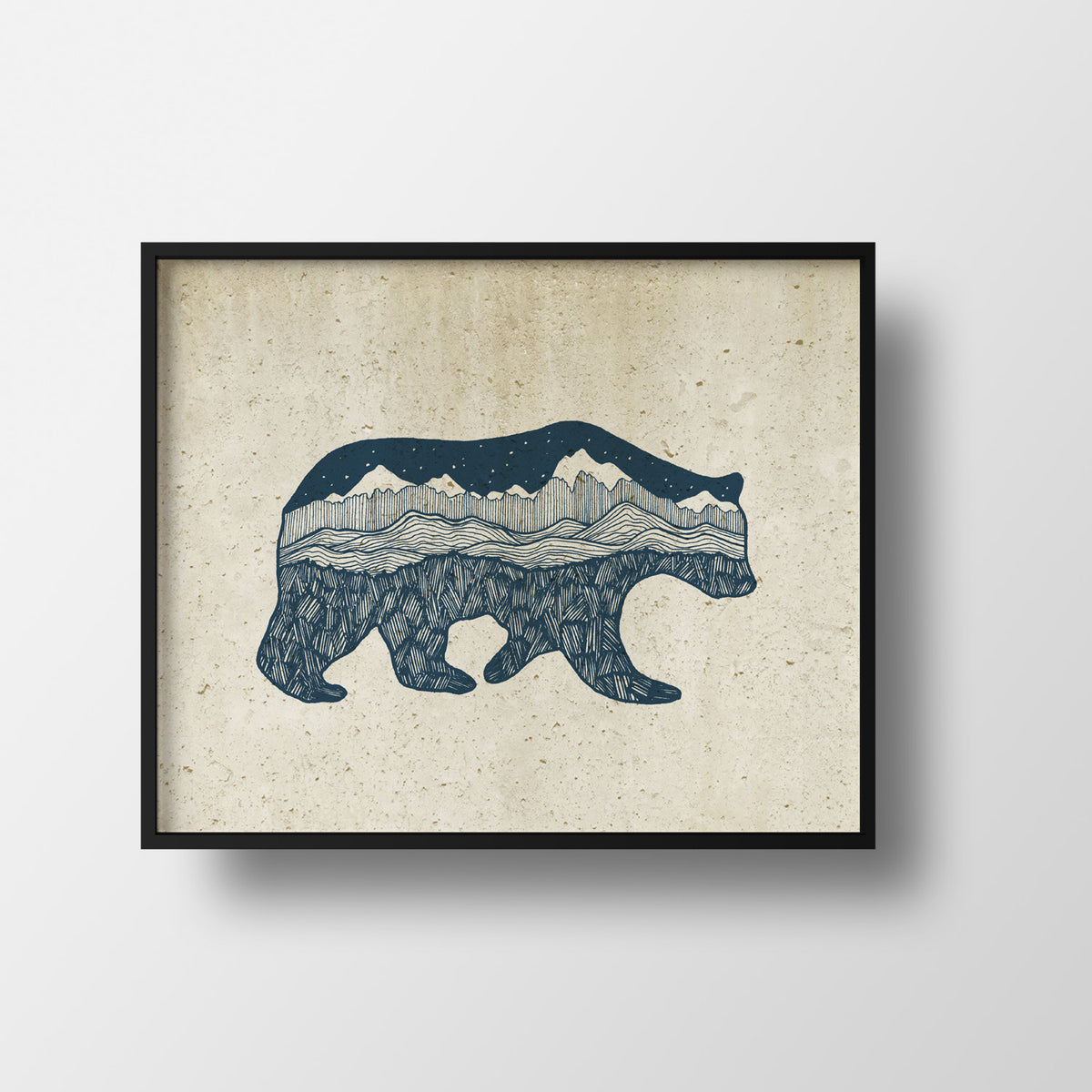Grizzly Print – Red Umbrella Designs