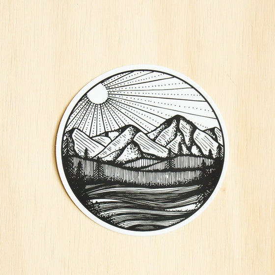 PNW Sticker – Red Umbrella Designs